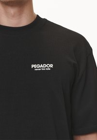 Pegador ALCHAR TEE - T-Shirt print - washed black/schwarz - Zalando.at