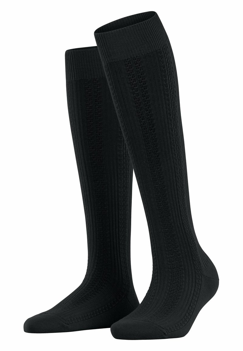 FALKE CARESS - Knee high socks - black - Zalando.de