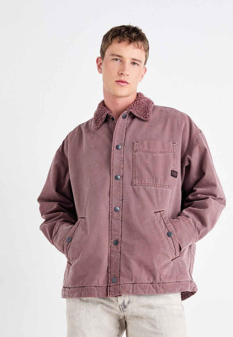 G-STAR BOXY FIT JACKET - Light jacket - faded brown stone/brown ...