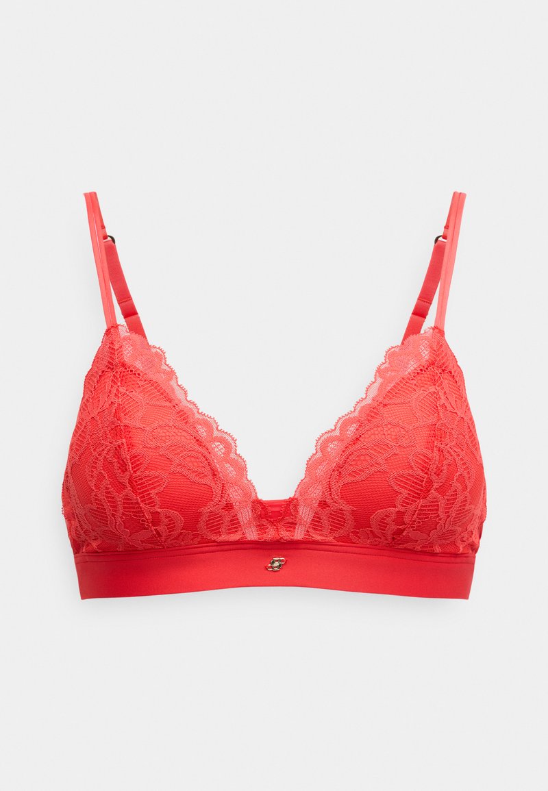 BOSS TRIANGLE_BLOSSOM - Triangle bra - bright red/red - Zalando.co.uk
