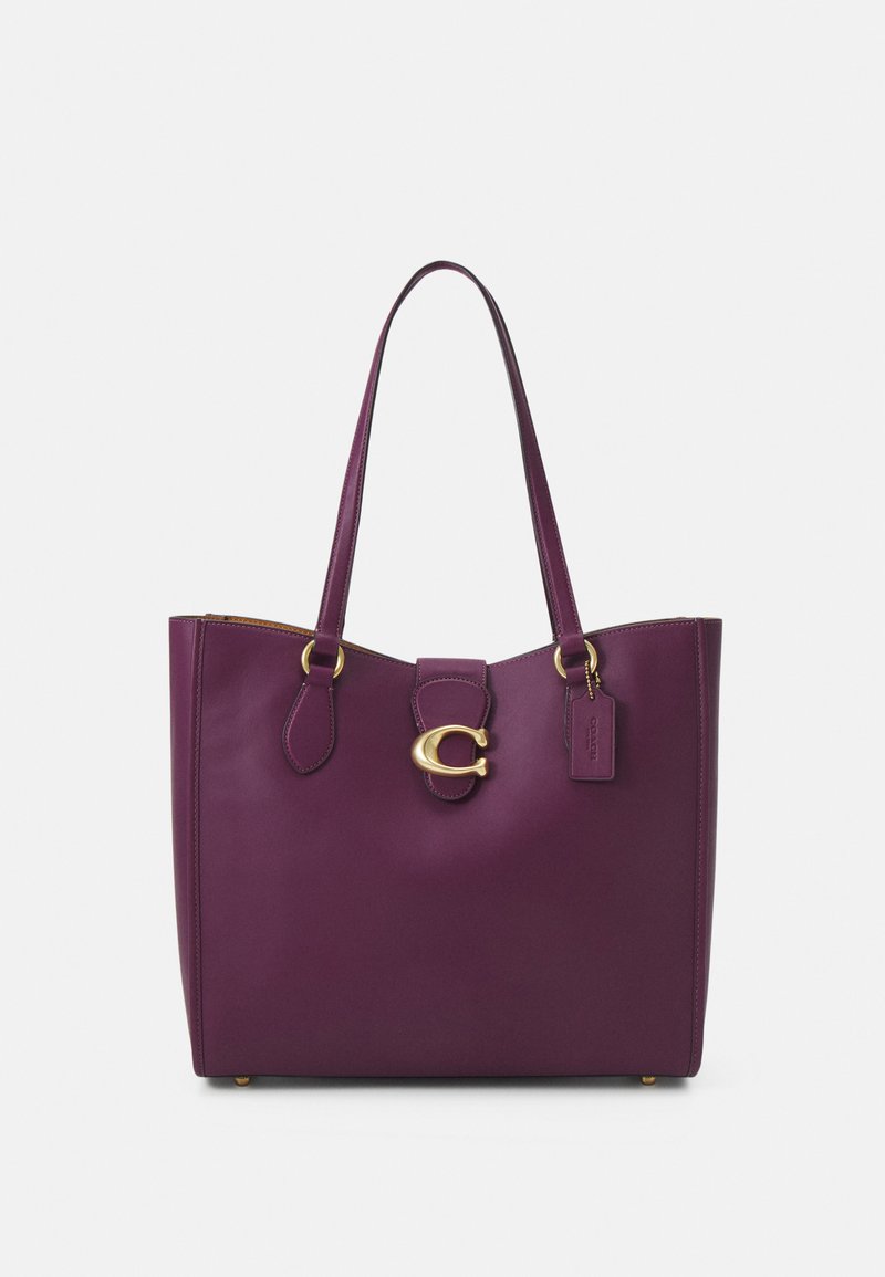 COACH THEO TOTE BAG - Bolso shopping - deep berry/morado - Zalando.es