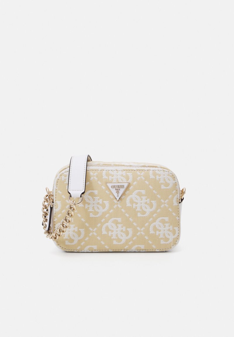 Guess RUMA CROSSBODY CAMERA - Across body bag - white - Zalando