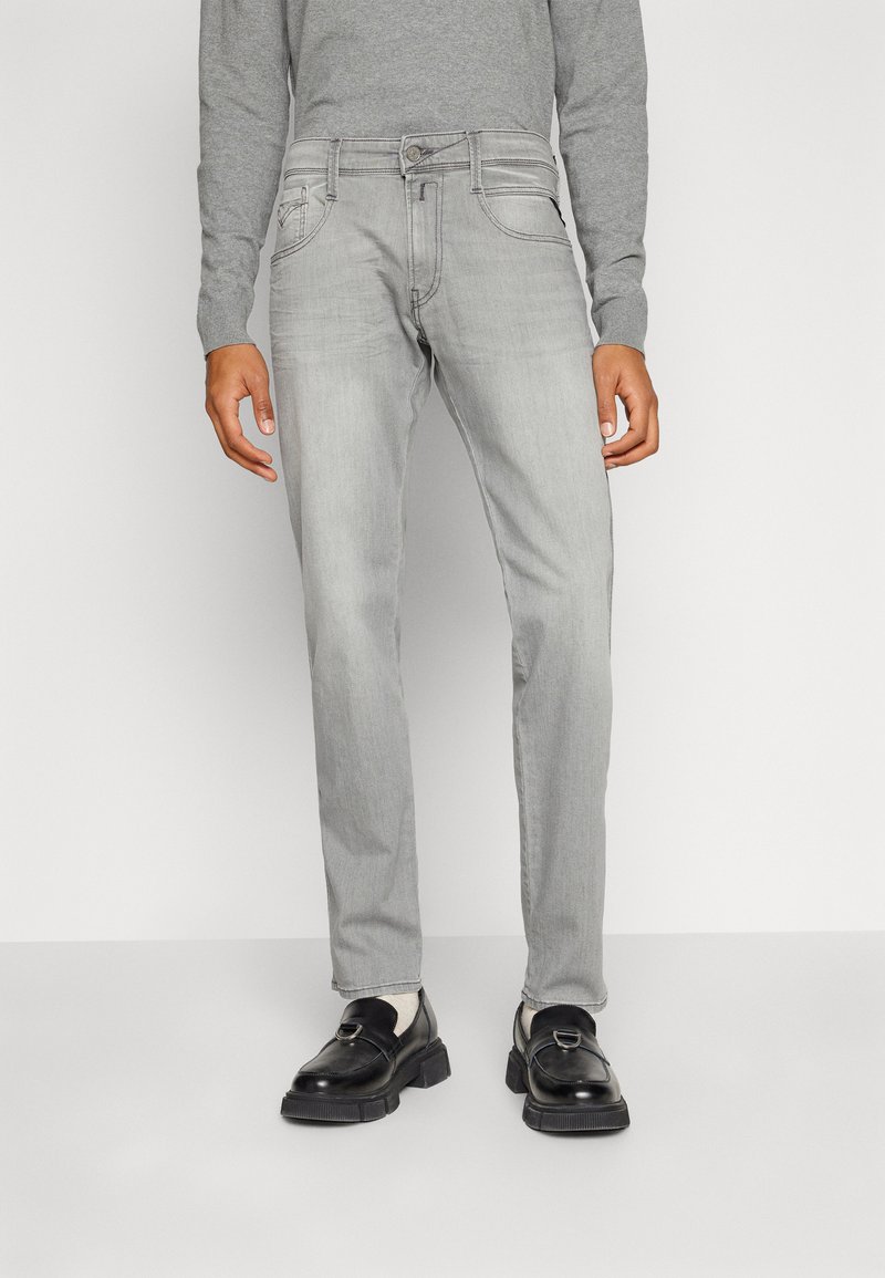 Replay ANBASS - Jeansy Slim Fit/szary - Zalando.pl