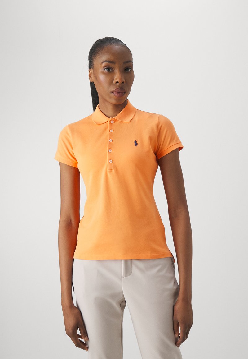 Polo Ralph Lauren JULIE SLIM SHORT SLEEVE - Polo - classic peach ...
