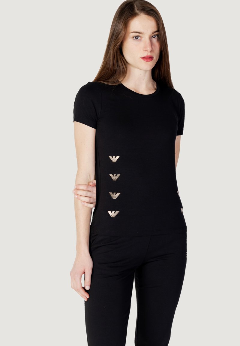 EA7 Emporio Armani T-shirt con stampa - black/nero - Zalando.it