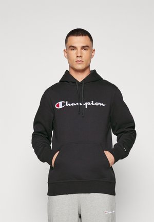 Champion COMFORT FIT - Sweat à capuche - schwarz/noir - ZALANDO.FR