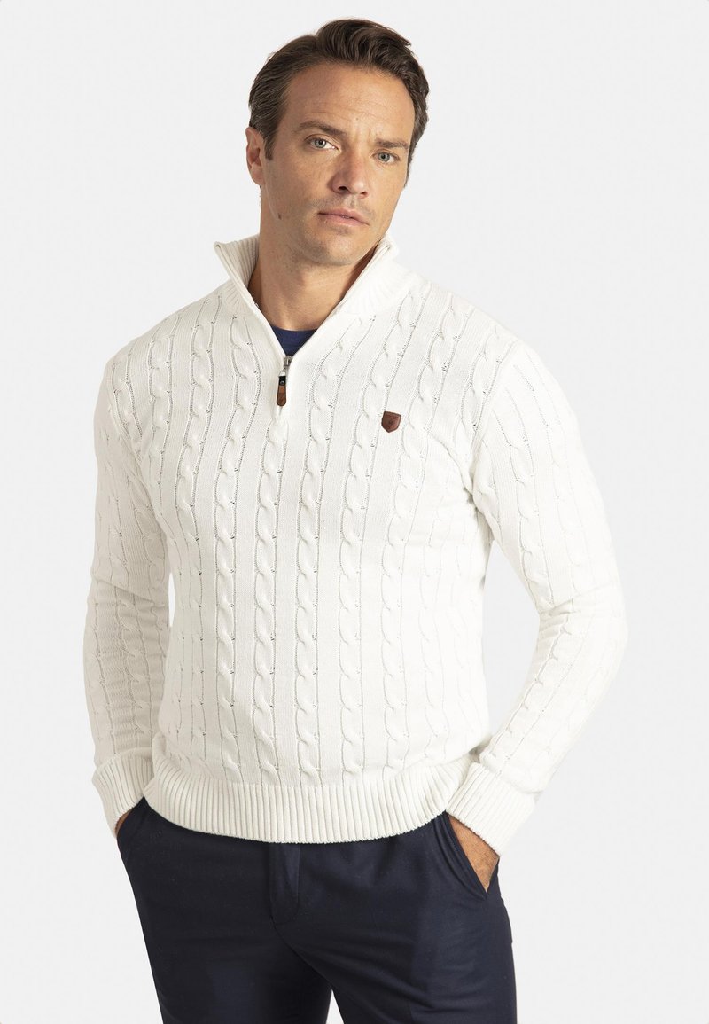 Jacey Quinn BRAIDED HALF - Sweter - Zalando.pl