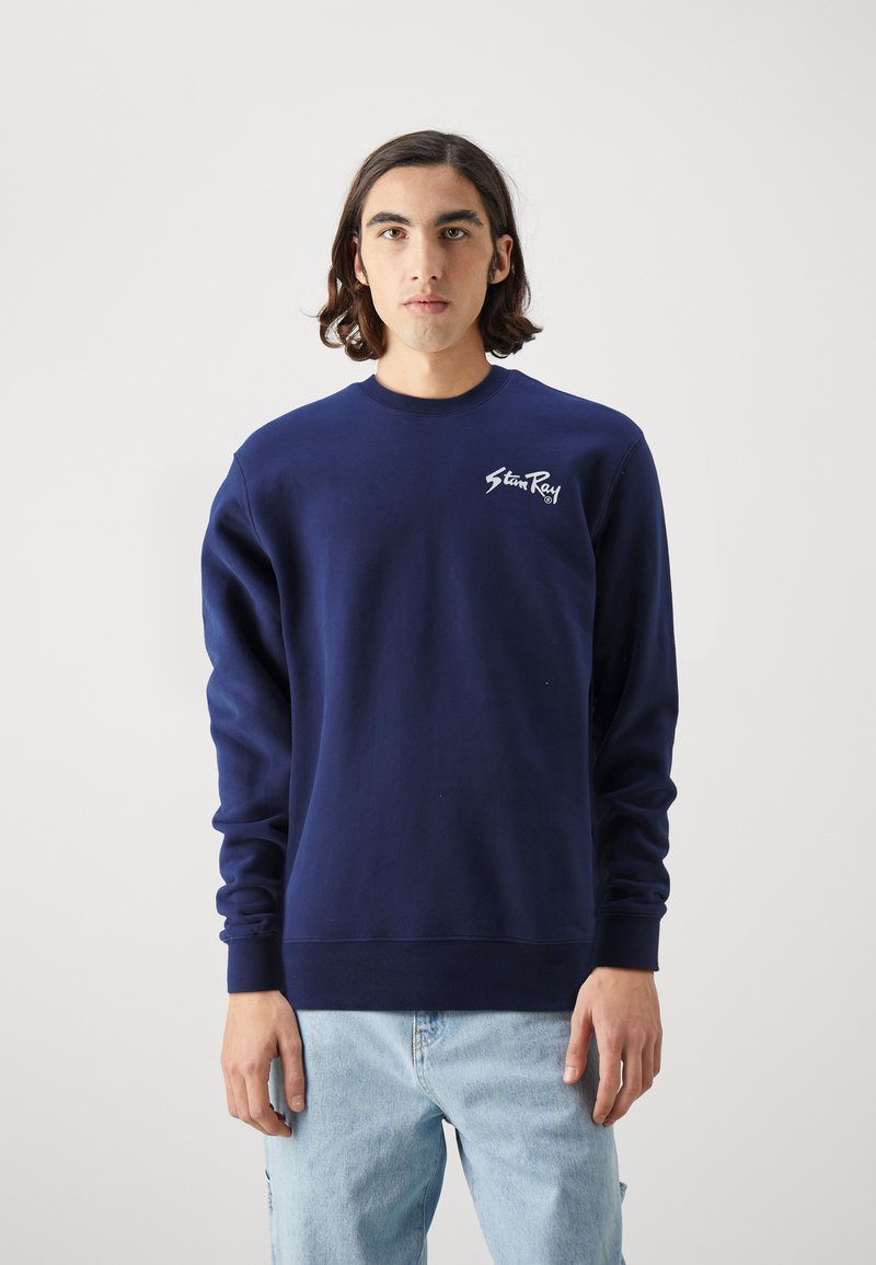 Stan Ray CREW UNISEX - Sweater - navy/grijs - Zalando.nl