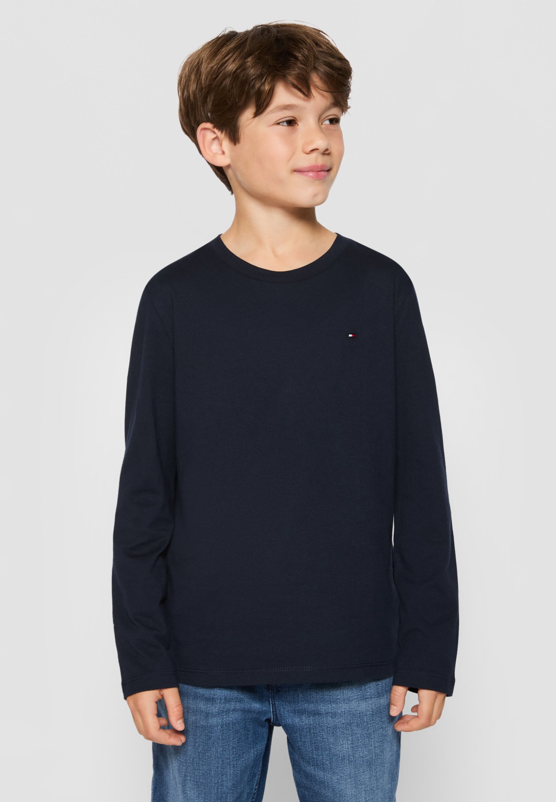 Tommy Hilfiger BOYS BASIC Long sleeved top sky captain black Zalando