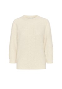 ICHI IHKAMARA MS3 - Pullover - cloud dancer/blanc - ZALANDO.CH
