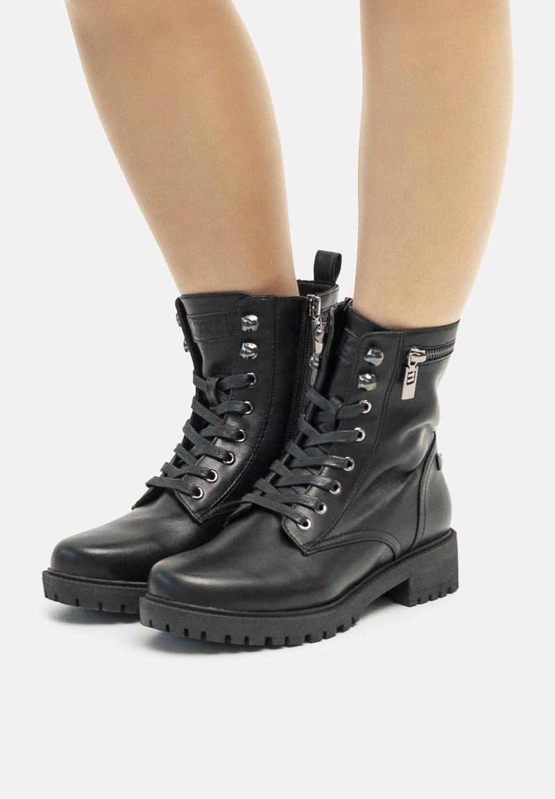 mtng Schnürstiefelette - black/schwarz - Zalando.de