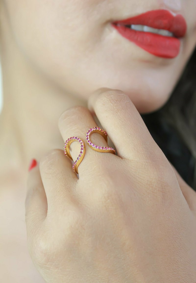 Bombay Sunset SHAPE SHIFTER - Ring - red - Zalando.ie