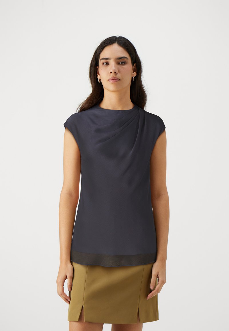 Ted Baker MISRINA - Blouse - navy/dark blue - Zalando.ie