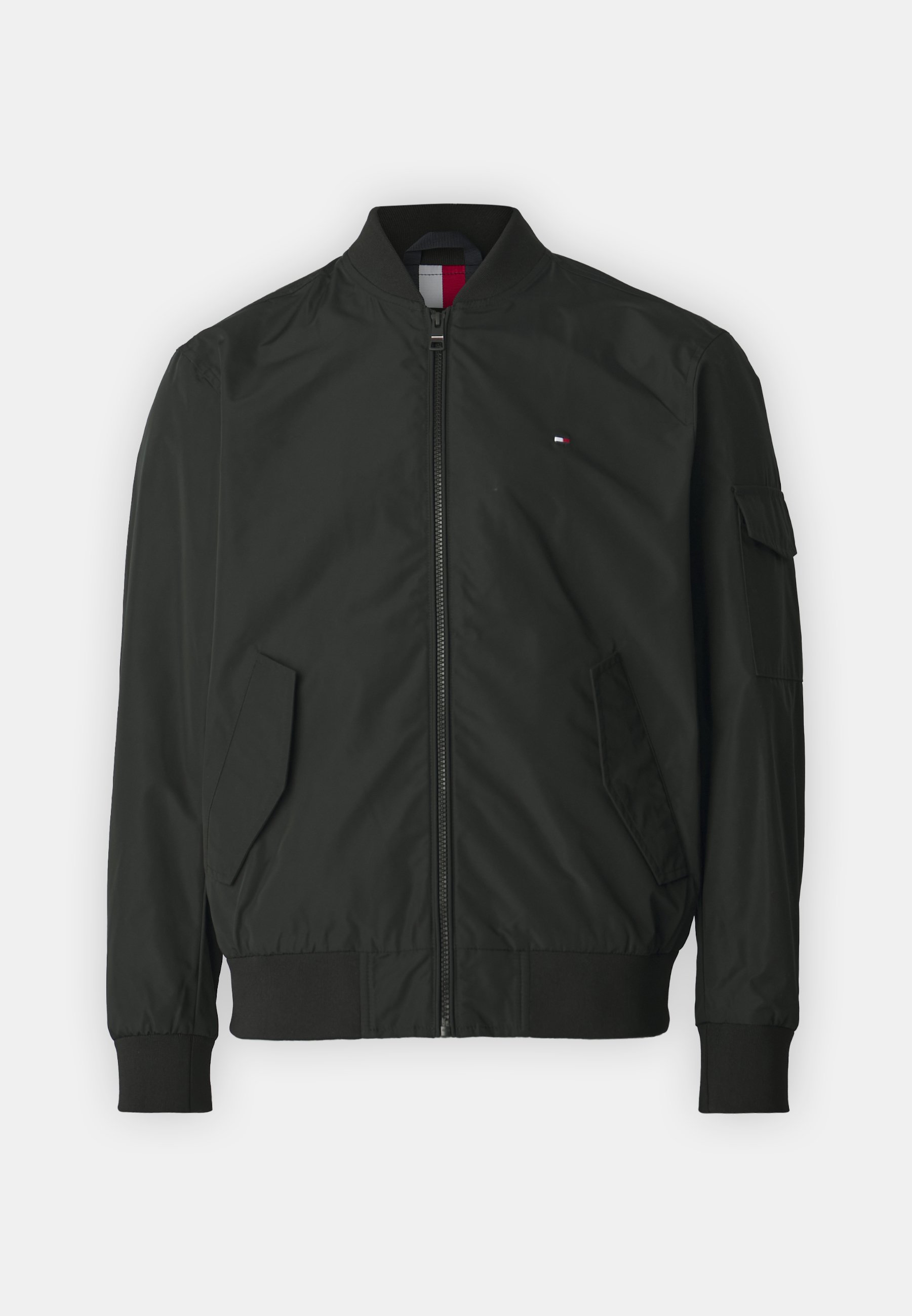 Tommy hilfiger recycled nylon bomber jacket store