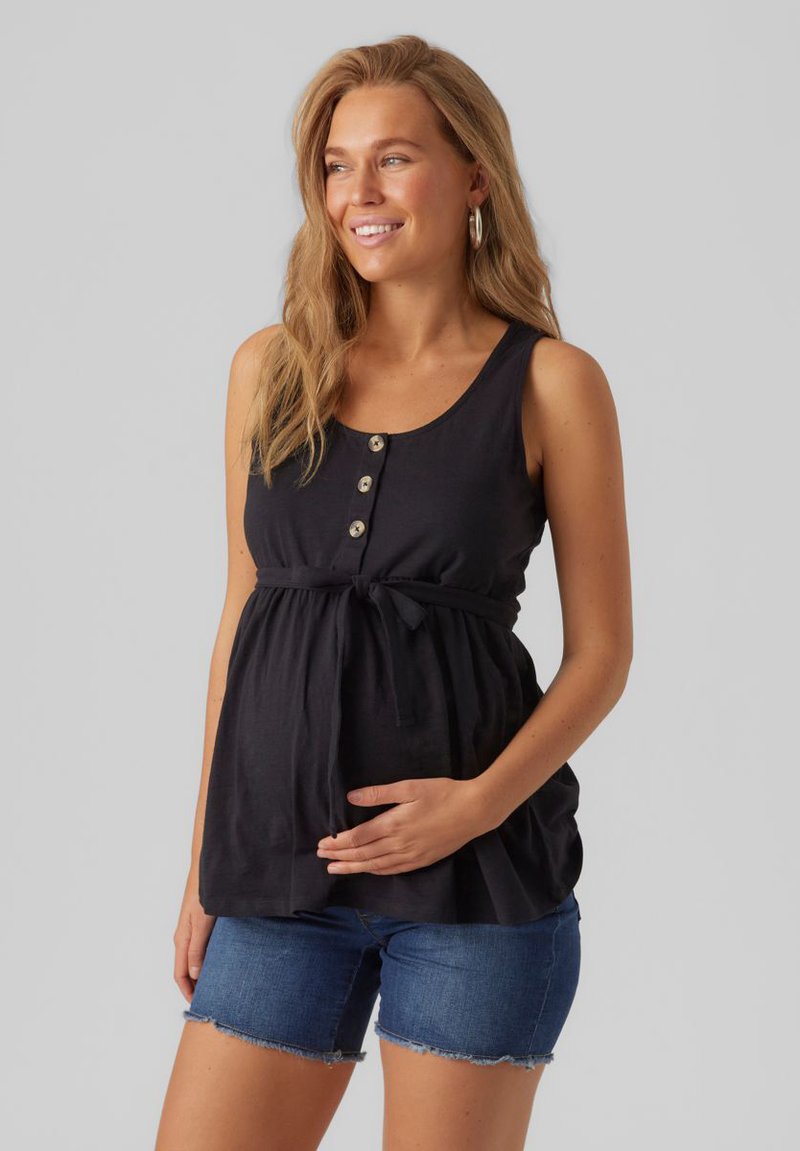 MAMALICIOUS MLEVI LIA S/L JRS TOP 2F A. - Top - 178251/schwarz - Zalando.de