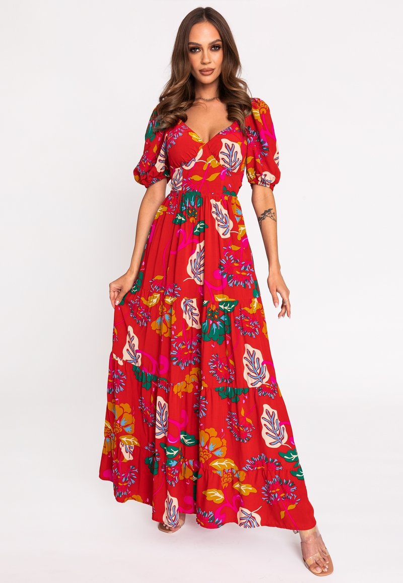 SELFIEROOM HARMONY - Maxikleid - red/rot - Zalando