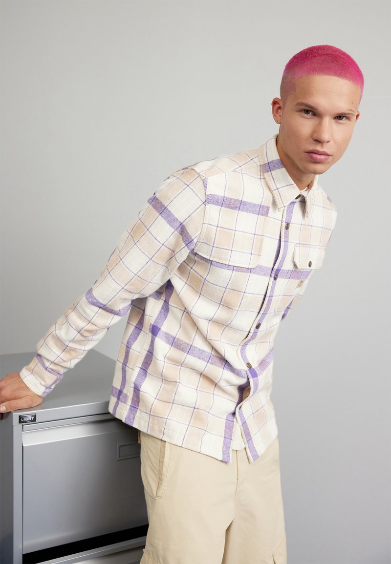 Dickies NIMMONS - Hemd - nimmons check light/beige - Zalando.de