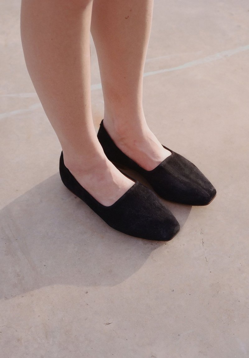 BALAGAN MALBEN - Bailarinas - black velvet/negro - Zalando.es