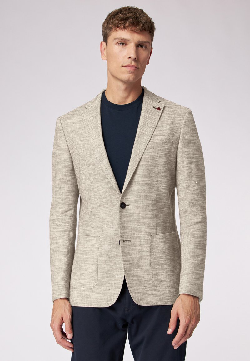 ROY ROBSON MIT AUFGESETZTEN TASCHEN - Suit jacket - beige - Zalando.de