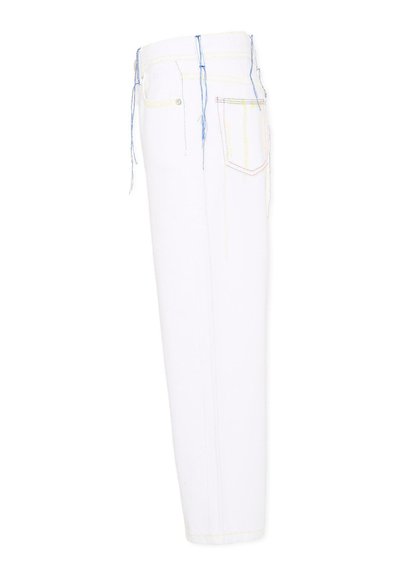 MSGM Džíny Straight Fit - white/bílá - Zalando.cz