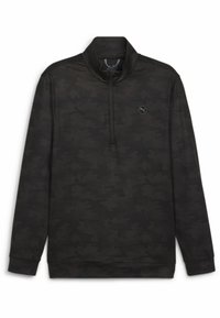 Puma Golf CLOUDSPUN CAMO - Fleece jumper - black - Zalando