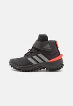 adidas Performance FORTATRAIL KIDS - Hikingschuh - core black/silver metallic/bright red/schwarz ...