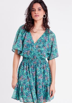 Cache Cache FLIESSENDES AUSGESTELLTES - Vestido informal - noir/negro ...