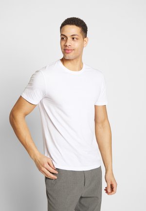 Abercrombie & Fitch ICON V NECK TEE 3 PACK - T-Shirt basic - white/black/grey/weiß - Zalando.ch