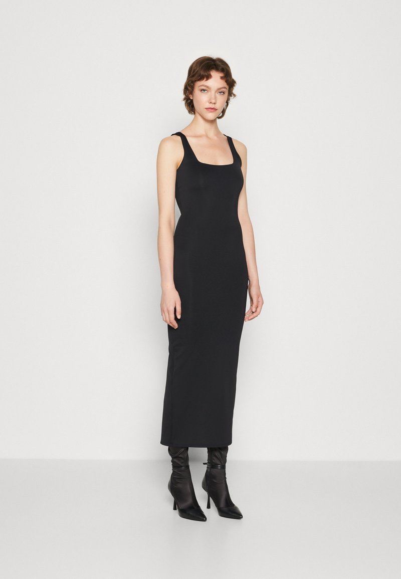 Good American MODERN TANK DRESS - Robe en jersey - black/noir - ZALANDO.FR