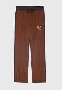 GAP DAPPER DAN LOGO PANT - Tracksuit bottoms - brown noir/brown - Zalando.ie