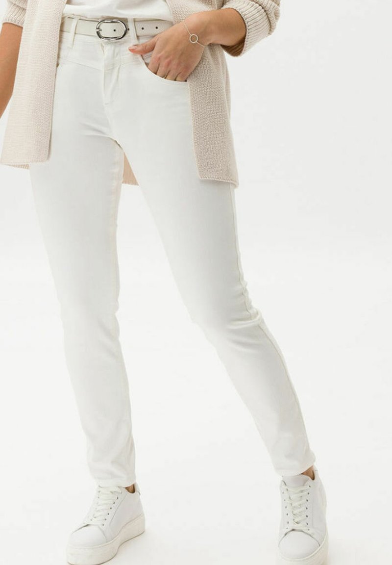 BRAX STYLE ANA - Jeans Skinny Fit - offwhite/crème - Zalando.be