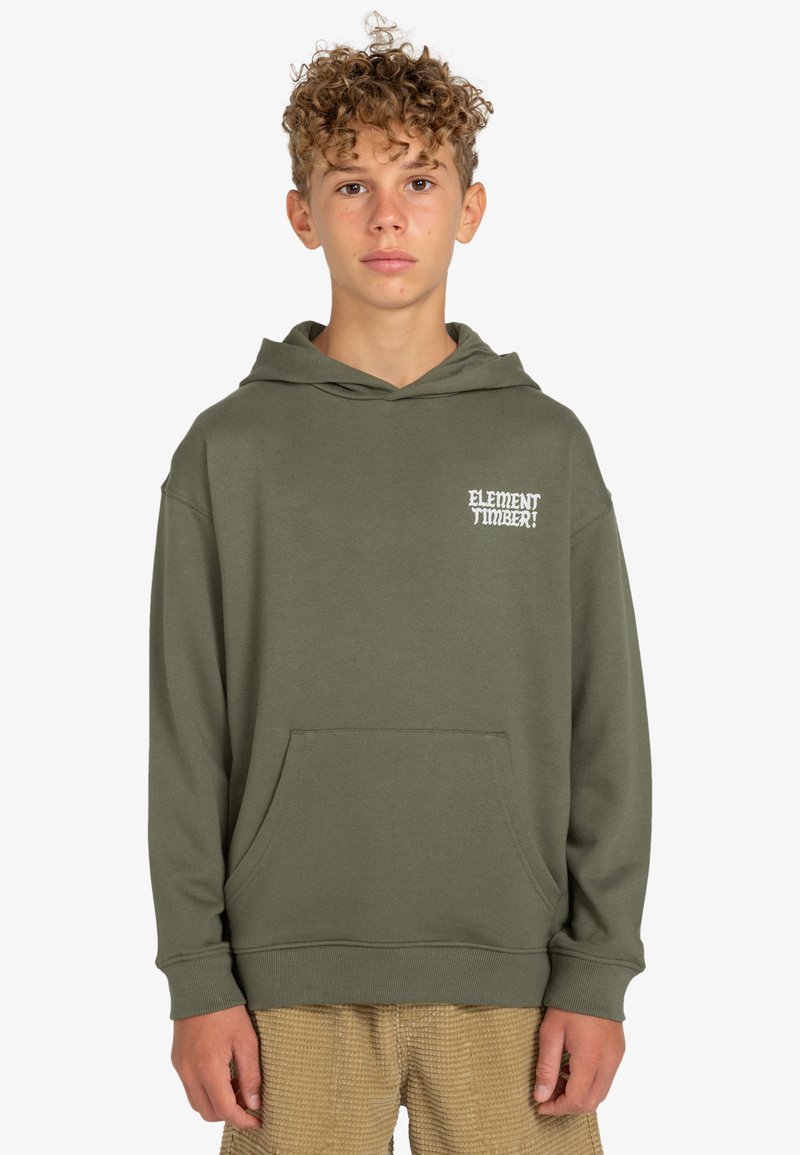Element TIMBER - Hoodie - gqm/groen - Zalando.nl