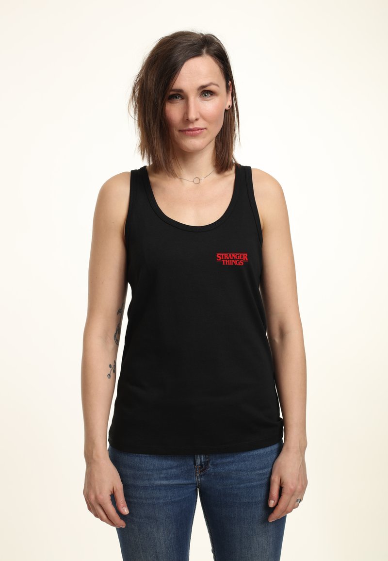 Henry Tiger STRANGER THINGS - Top - black - Zalando.de