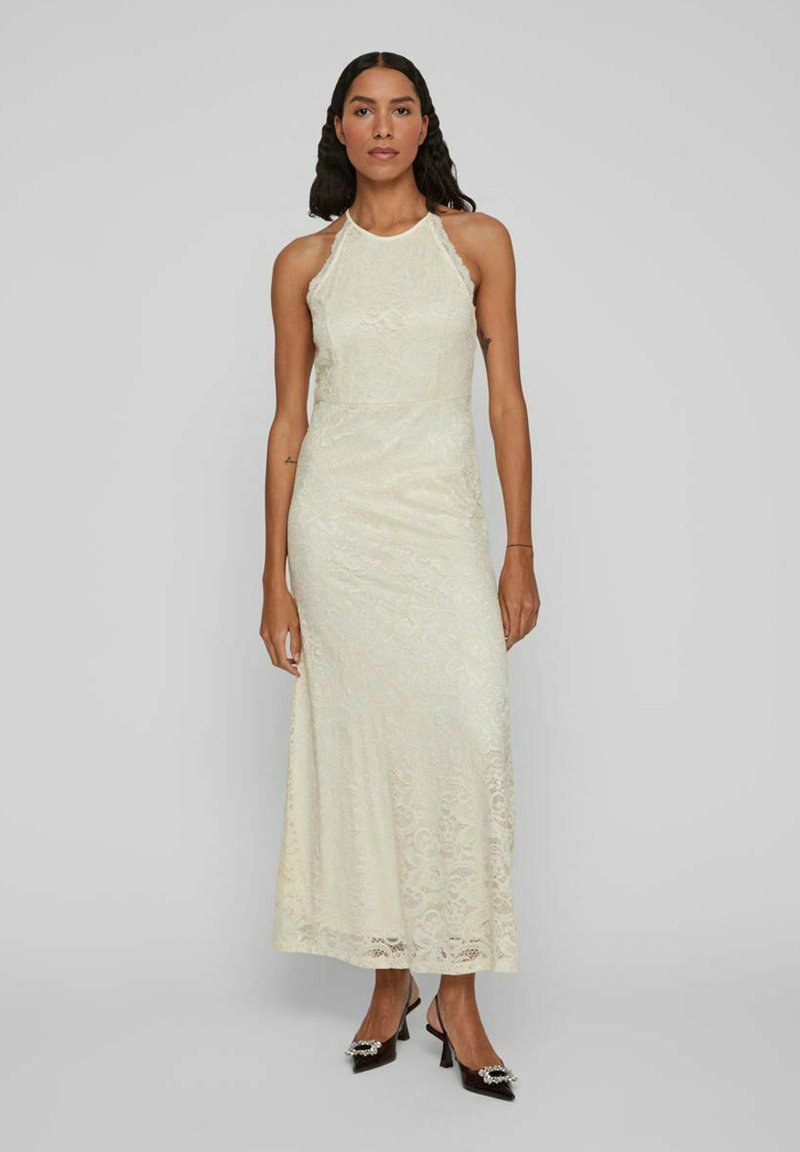 VILA Robe de cocktail - birch/beige - ZALANDO.BE