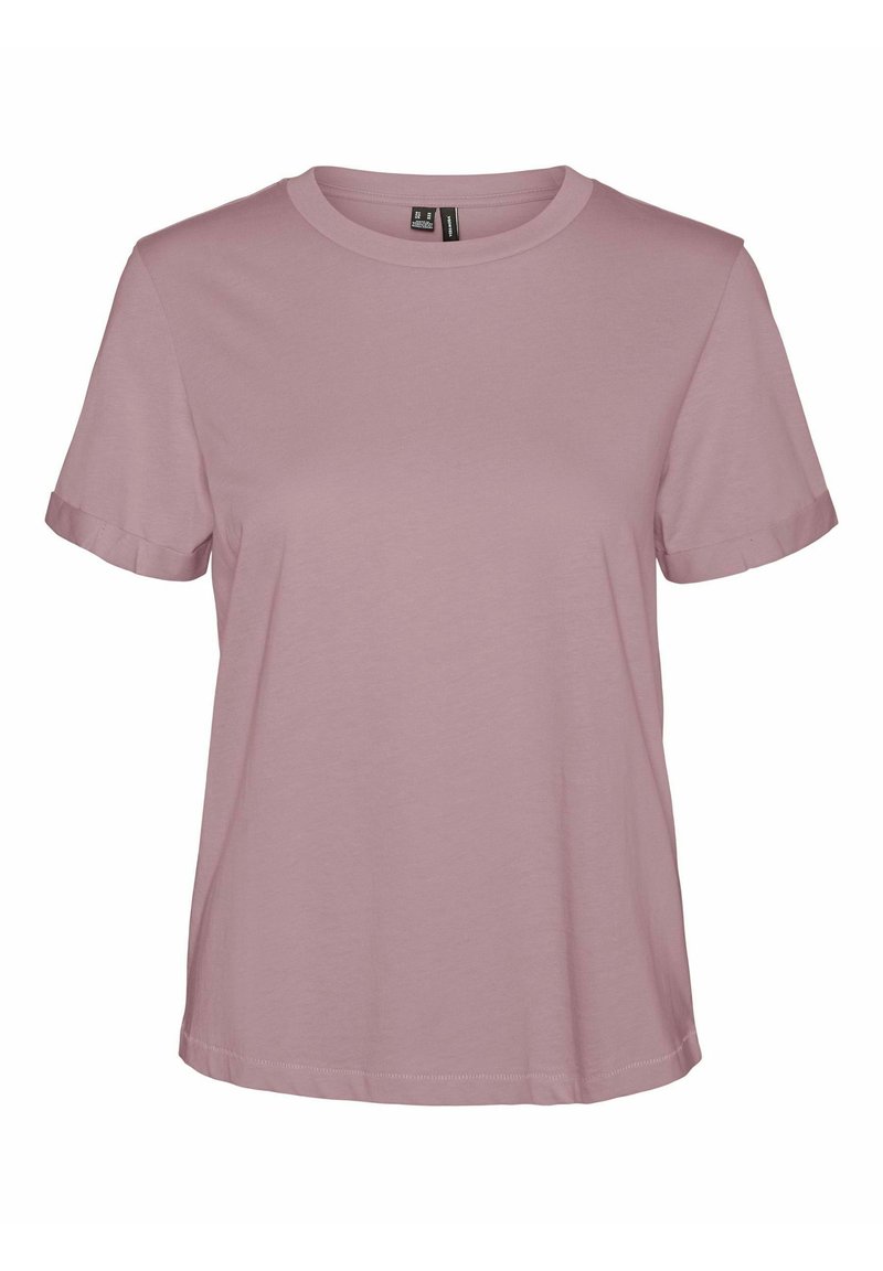 Vero Moda VMPAULA SS NOOS - T-shirts - nostalgia rose/lyserosa-melert ...
