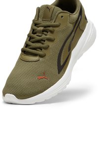 Puma ALL DAY ACTIVE JR UNISEX - Hardloopschoenen neutraal - olive drab ...