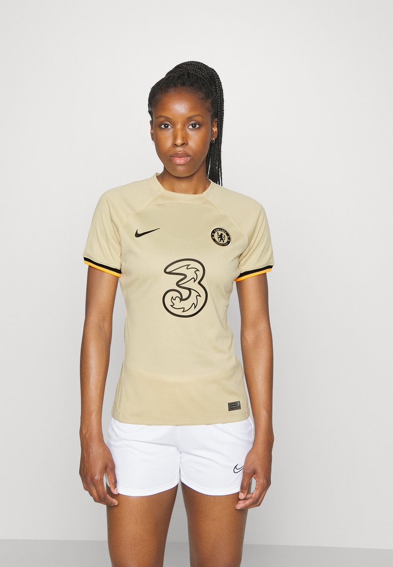 Nike Performance CFC W NK DF STAD JSY SS 3R - Football shirt - sesame ...