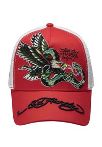 Ed Hardy EAGLE-SNAKE TWILL - Cap - red white/rot - Zalando.at