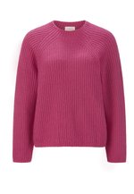Rich & Royal MIT CREW-NECK - Strickpullover - pink power/pink - Zalando.de