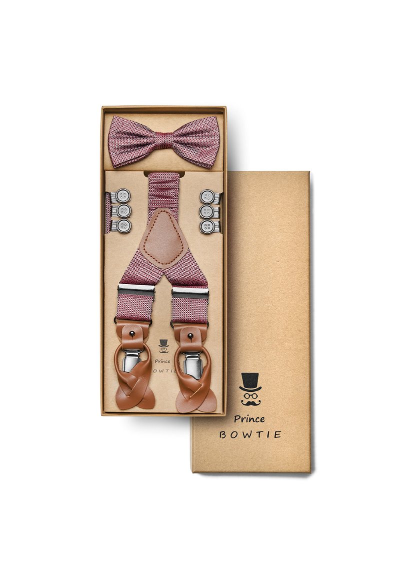 Prince Bow Tie HOSENTRÄGER SET - Sonstige Accessoires - bordeaux ...