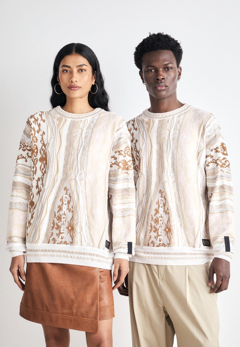 Carlo Colucci ROUNDNECK UNISEX - Trui - multicolour/beige - Zalando.be