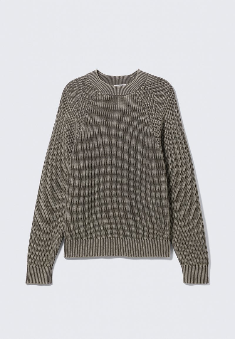 Weekday RELAXED - Jumper - dark grey wash/dark grey - Zalando.co.uk