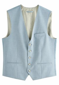 Next REGULAR FIT - STRIPED - Waistcoat - blue - Zalando