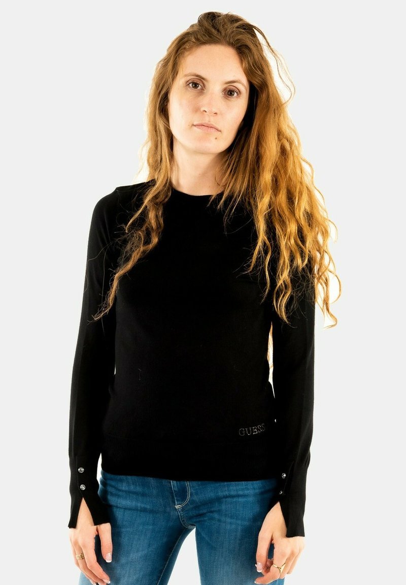 Guess Pullover - noir - ZALANDO.FR