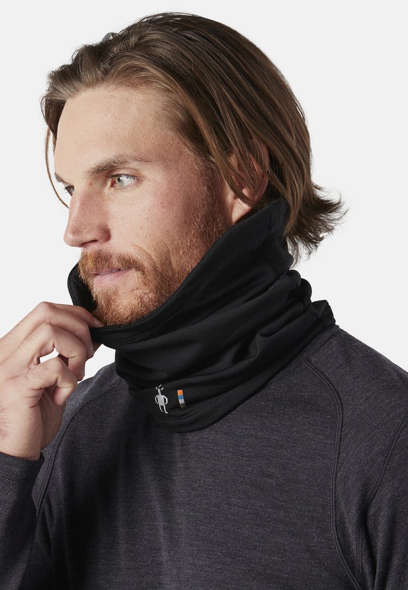 Smartwool ACTIVE FLEECE - Tubhalsduk - black/svart - Zalando.se