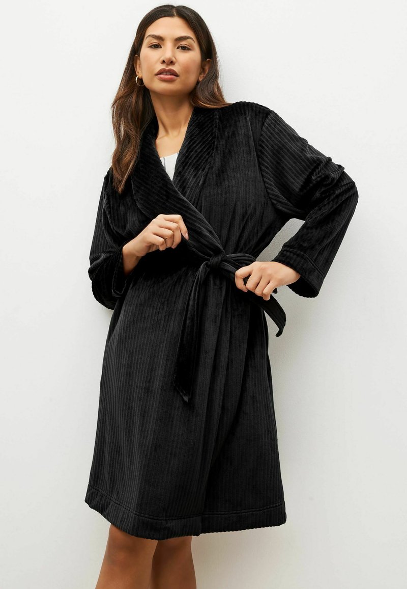 Next SUPERSOFT - Badjas - black/zwart - Zalando.be