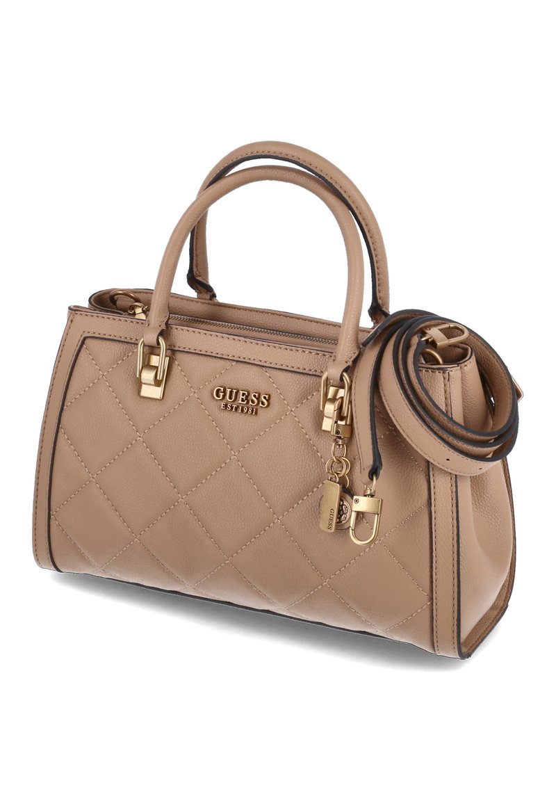 Guess ABEY - Sac à main - beige - ZALANDO.FR