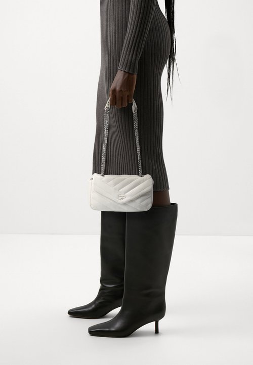 PARFOIS BOX BAG RAINBOW - Pikkulaukku - ecru/beige - Zalando.fi