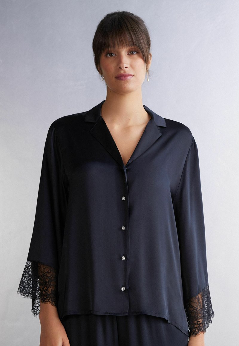 Intimissimi LIVING IN LUXE - Haut de pyjama - schwarz/noir - ZALANDO.BE