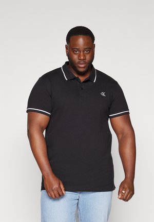 Calvin Klein SLIM - Polo - black/negro - Zalando.es